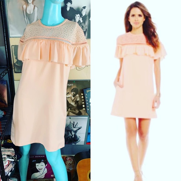Gianni Bini | Dresses | Nwt Gianni Bini Sorbet Peach Formal Boho Lace ...